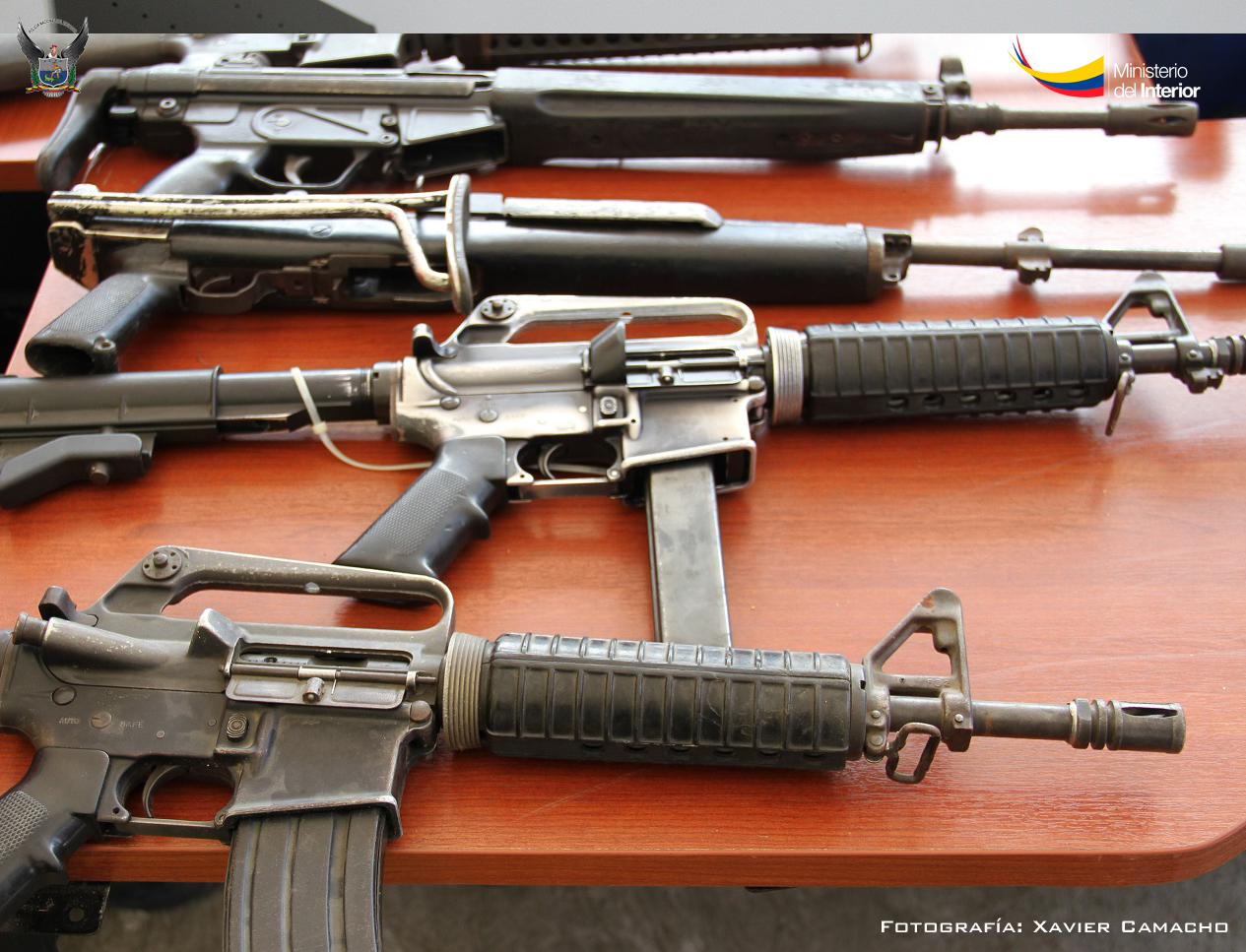 3.760 armas han sido decomisadas por la Policía desde el 2011, en ...